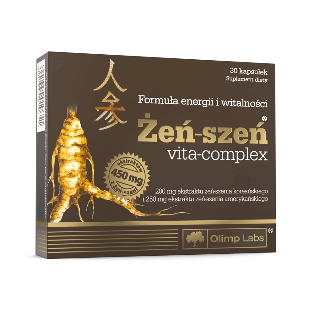 Olimp Labs Żeń-szeń Vita Complex suplement diety 30 kapsułek - sklep ...