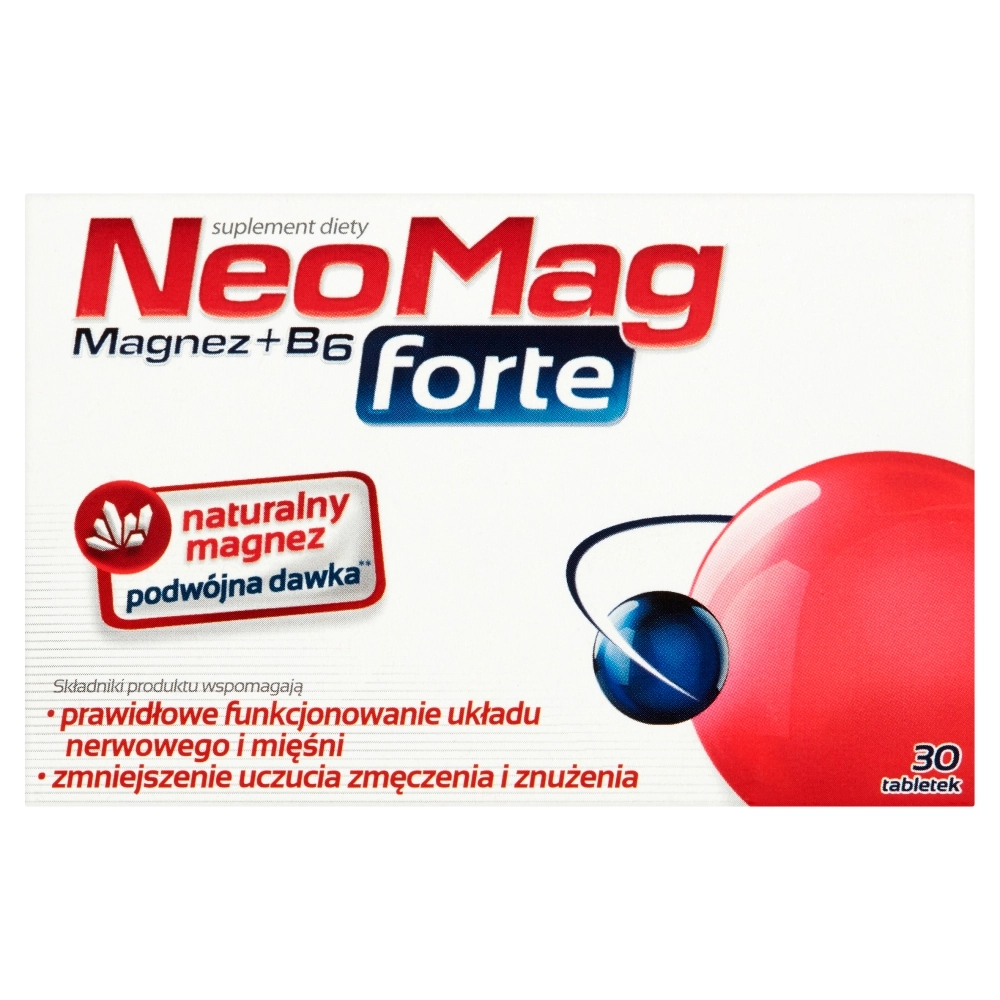 NeoMag Forte suplement diety wspomagający prawidłowe funkcjonowanie ...
