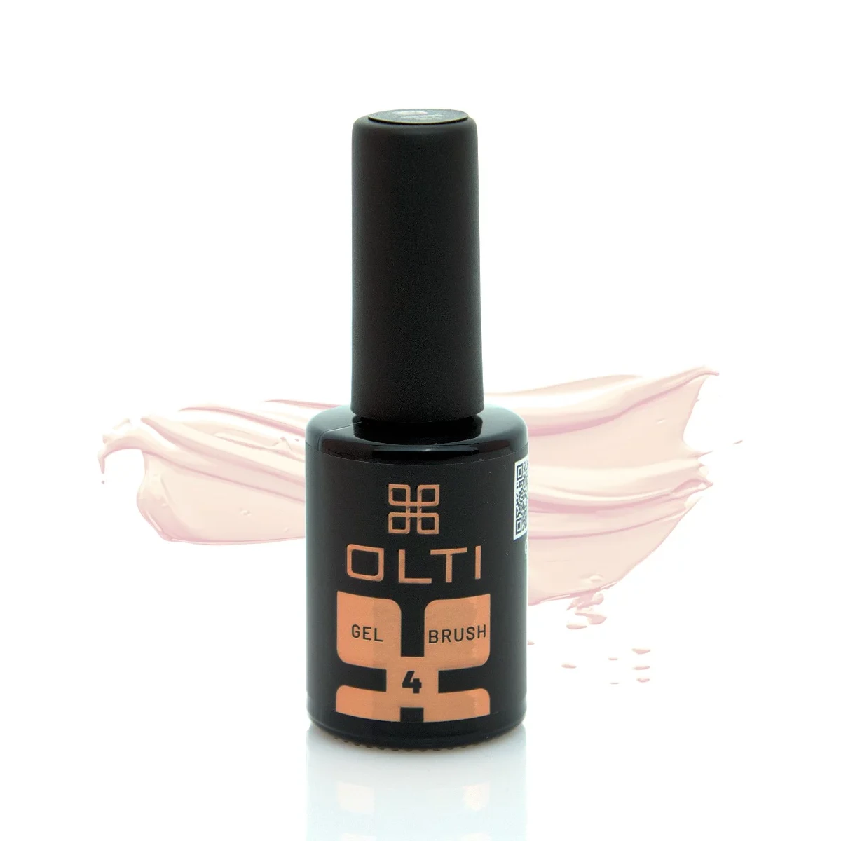 Olti Gel Brush Żel w butelce 4 Soft Beige 10ml - sklep Minti Shop