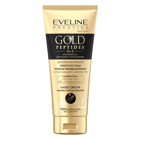 Eveline Cosmetics Gold Peptides Krem do rąk 75ml - sklep Minti Shop