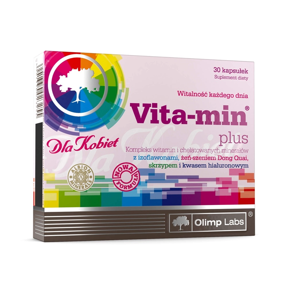 Olimp Labs Vita-Min Plus Dla Kobiet suplement diety 30 kapsułek - sklep ...