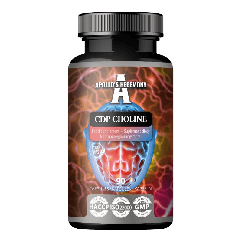 Apollo's Hegemony CDP Choline suplement diety 90 kapsułek - sklep Minti ...
