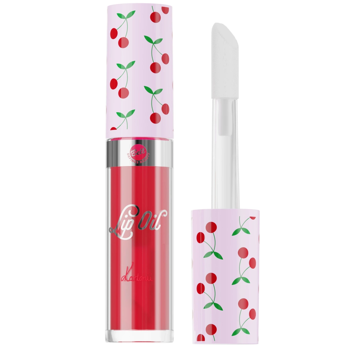 Bell x Kartonii Lip Oil 01 Cherry lips 5g - sklep Minti Shop